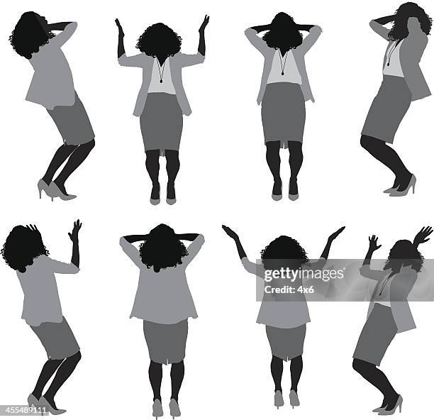 Woman Bending Silhouette Photos And Premium High Res Pictures Getty