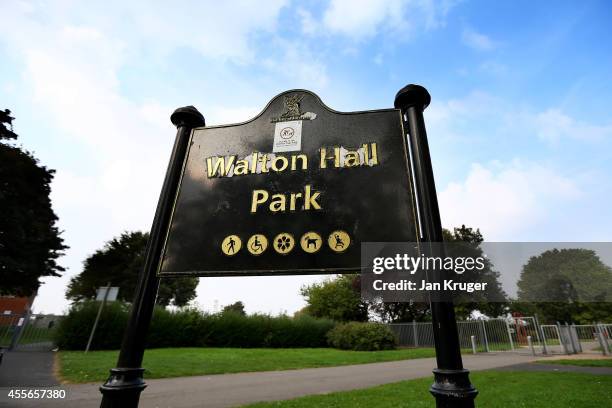 Walton Hall Park Stadium Photos And Premium High Res Pictures Getty