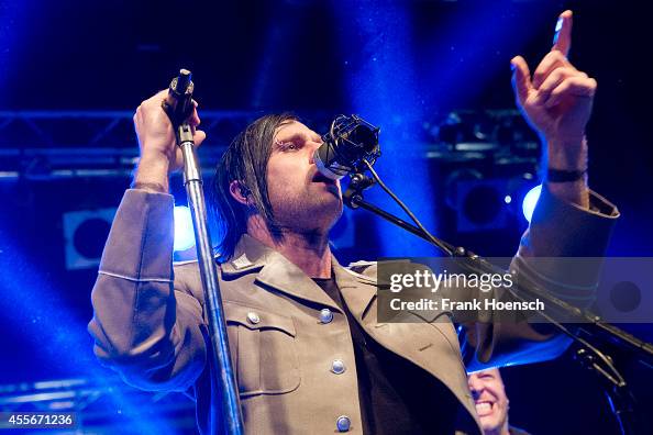 Singer Matt Walst Of The Canadian Band Three Days Grace Performs Live