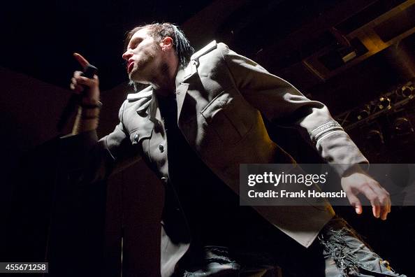 Singer Matt Walst Of The Canadian Band Three Days Grace Performs Live