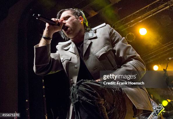 Singer Matt Walst Of The Canadian Band Three Days Grace Performs Live