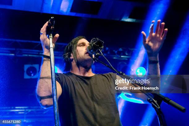 Singer Matt Walst Of The Canadian Band Three Days Grace Performs Live