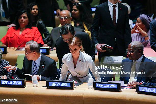 Emma Watson Un Women Goodwill Ambassador Fotografías E Imágenes De