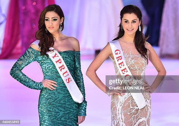 Miss Greece Eleni Kokkinou Photos And Premium High Res Pictures Getty