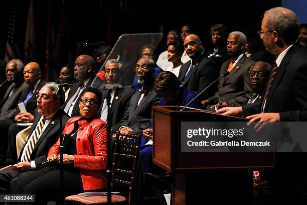 The Congressional Black Caucus Foundation Hosts Ceremonially Swearing