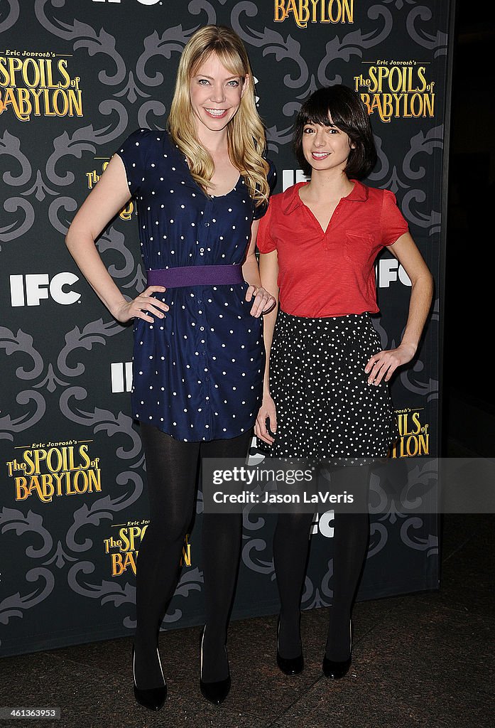 Riki Lindhome And Kate Micucci Of Garfunkel And Oates Attends The