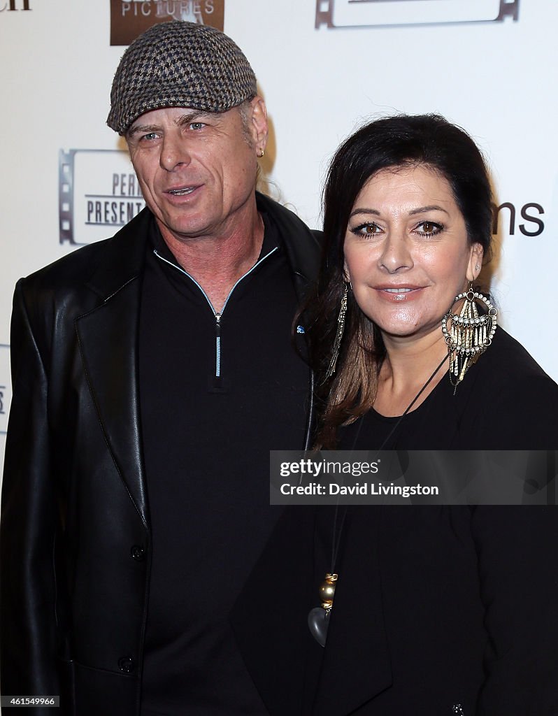 Actress Marina Sirtis And Husband Michael Lamper Attend The Premiere News Photo Getty Images