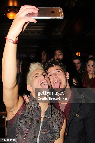Frankie J Grande And Zach Rance Pose At His New Show Livin La Vida News Photo Getty Images