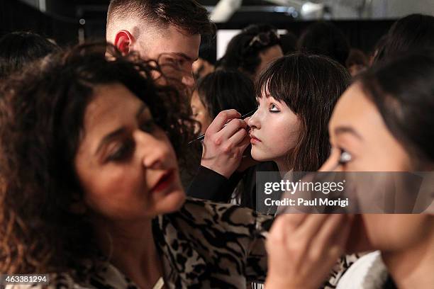Rebecca Minkoff Backstage Mercedes Benz Fashion Week Fall 2015 Photos
