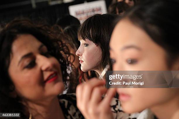 Rebecca Minkoff Backstage Mercedes Benz Fashion Week Fall 2015 Photos