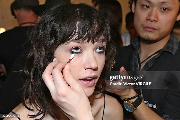 Rebecca Minkoff Backstage Mercedes Benz Fashion Week Fall 2015 Photos
