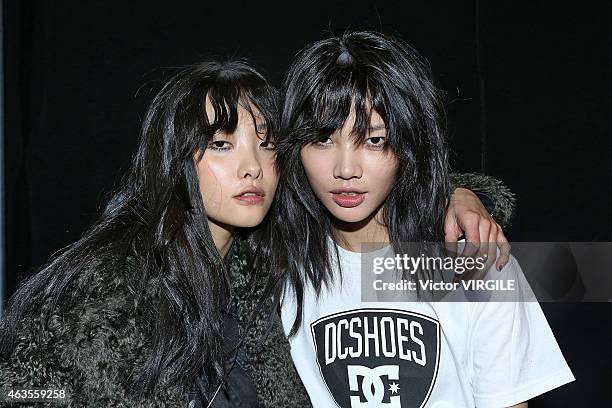 Rebecca Minkoff Backstage Mercedes Benz Fashion Week Fall 2015 Photos