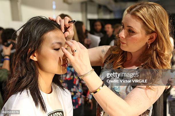 Rebecca Minkoff Backstage Mercedes Benz Fashion Week Fall 2015 Photos