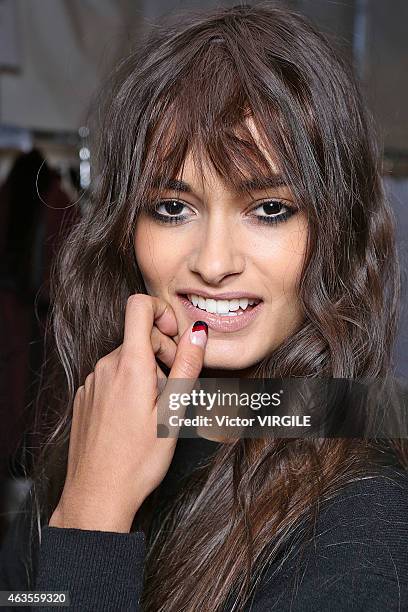 Rebecca Minkoff Backstage Mercedes Benz Fashion Week Fall 2015 Photos