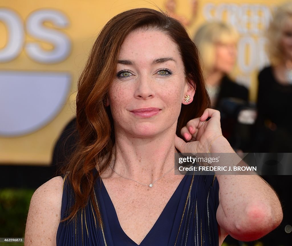 Actress Julianne Nicholson Attends The 20th Annual Screen Actors
