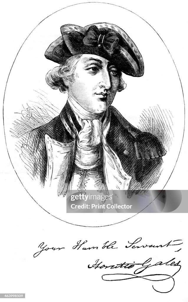 Horatio Gates American Revolutionary War General Previously A