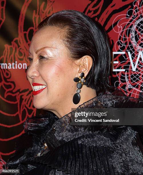 204 Sue Wong Hosts Party Celebrating The Chinese New Year Year Of The