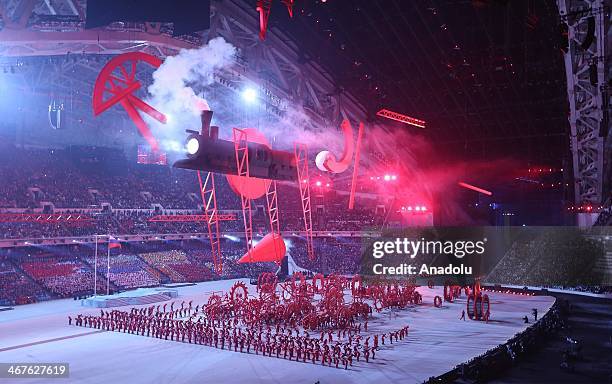 Sochi Olympics Opening Ceremony Photos And Premium High Res Pictures