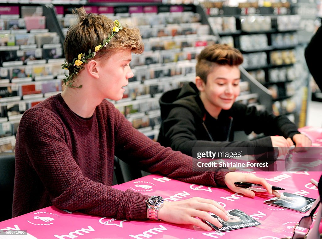 Charlie Lenehan And Leondre Devries Of Bars And Melody Meet Fans And News Photo Getty Images