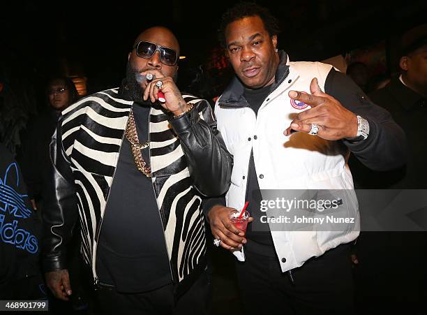 Rick Ross Busta Rhymes Photos And Premium High Res Pictures Getty Images