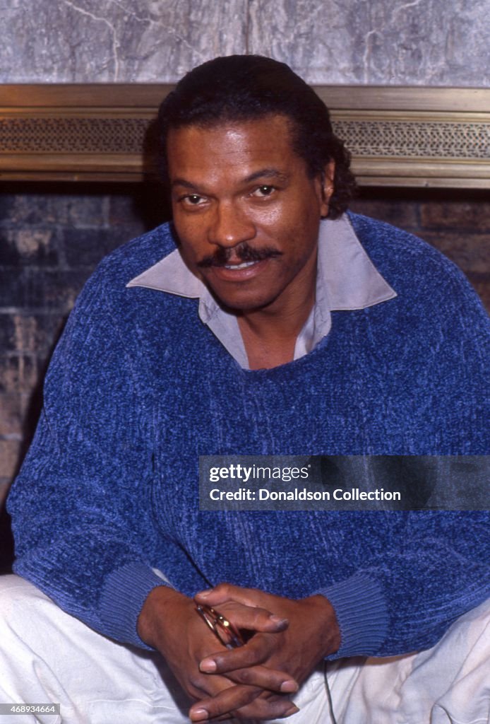 Actor Billy Dee Williams Poses For A Portrait Session At Home In 1984 News Photo Getty Images