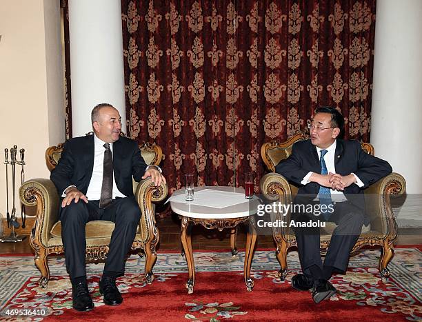 Turkish Fm Mevlut Cavusoglu In Mongolia Photos and Premium High Res ... Turkish Fm Mevlut Cavusoglu In Mongolia Photos and Premium High Res ...