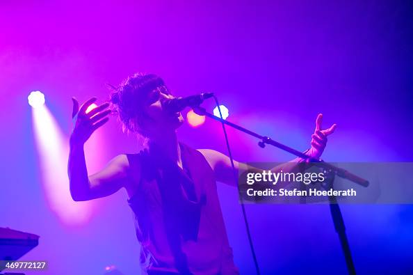 Singer Alin Coen of Alin Coen Band performs live during a concert at ... Singer Alin Coen of Alin Coen Band performs live during a concert at ...