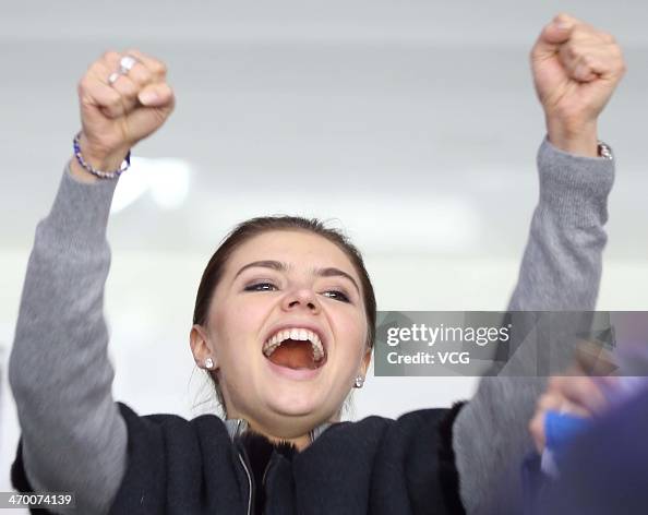 Alina Kabaeva Russian Olympic Champion In Rhythmic Gymnastics