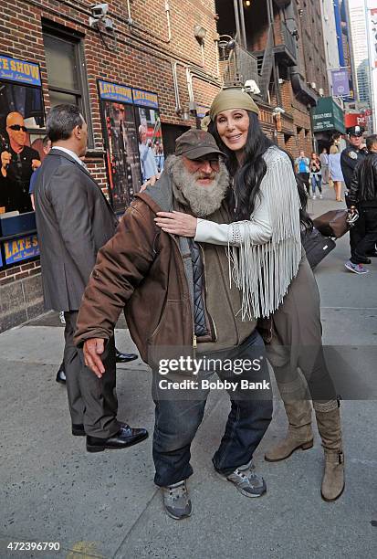 David Letterman Cher Photos And Premium High Res Pictures Getty Images
