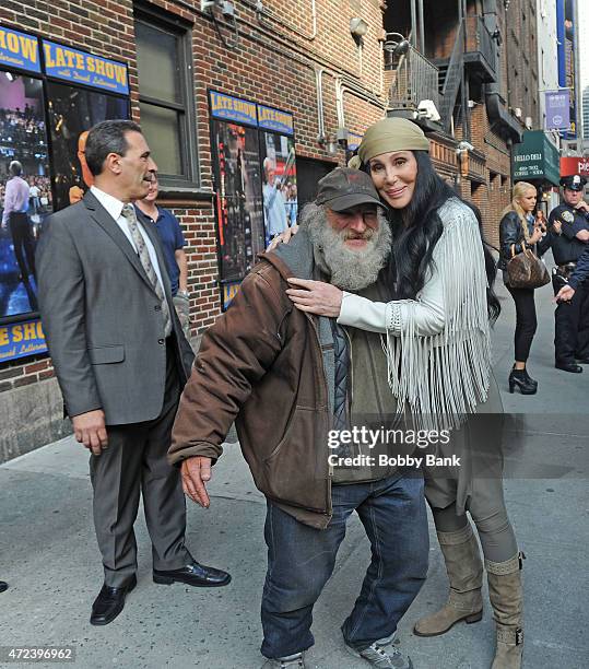 David Letterman Cher Photos And Premium High Res Pictures Getty Images