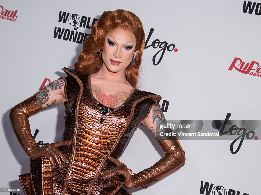 Drag Queen Miss Fame Attends Logo Tvs Rupauls Drag Race Season