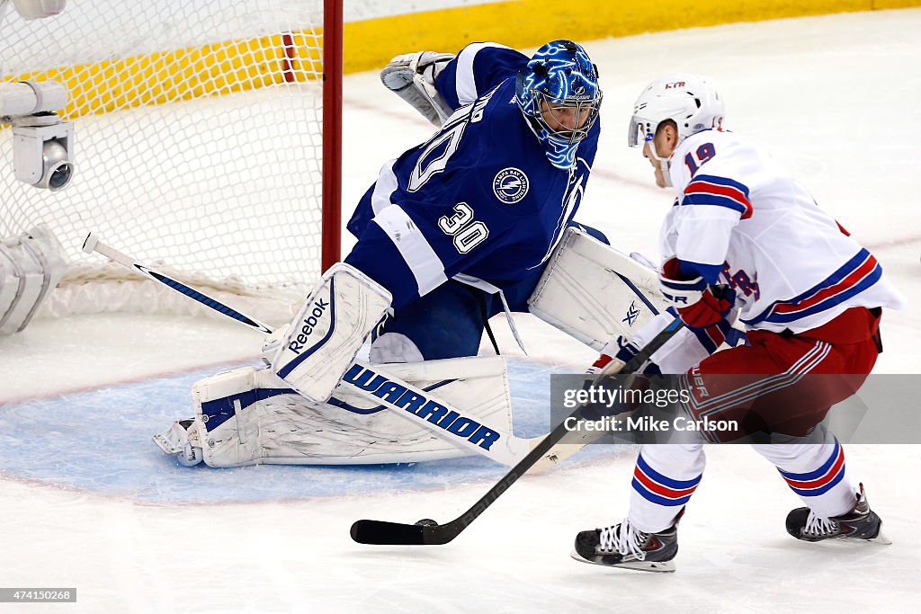 Jesper Fast Of The New York Rangers Scores The Second Goal In The