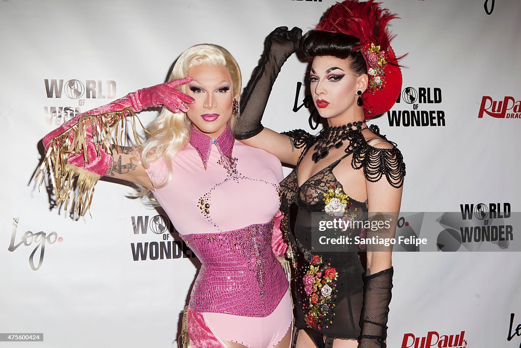 Miss Fame And Violet Chachki Attend Rupauls Drag Race Season 7