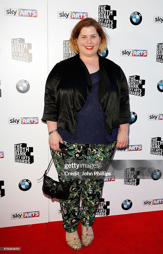 Katy Brand Attends The South Bank Sky Arts Awards At The Savoy Hotel