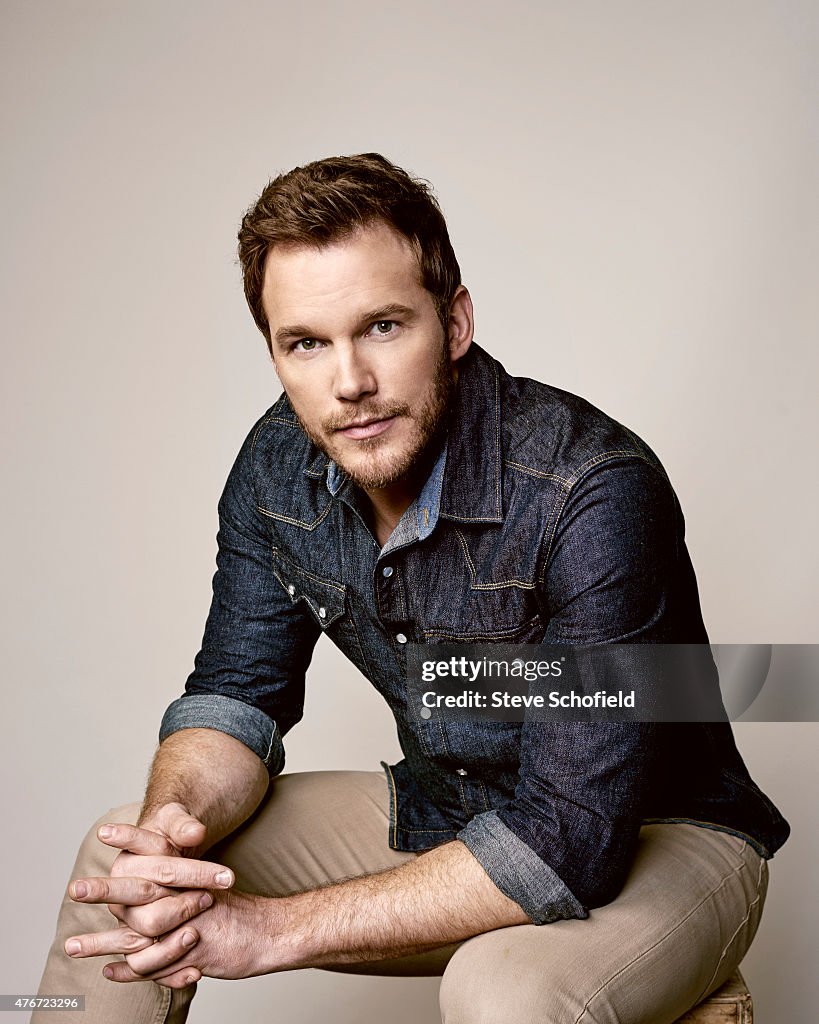 Jurassic World Actor Chris Pratt Is Photographed For Wonderwall On