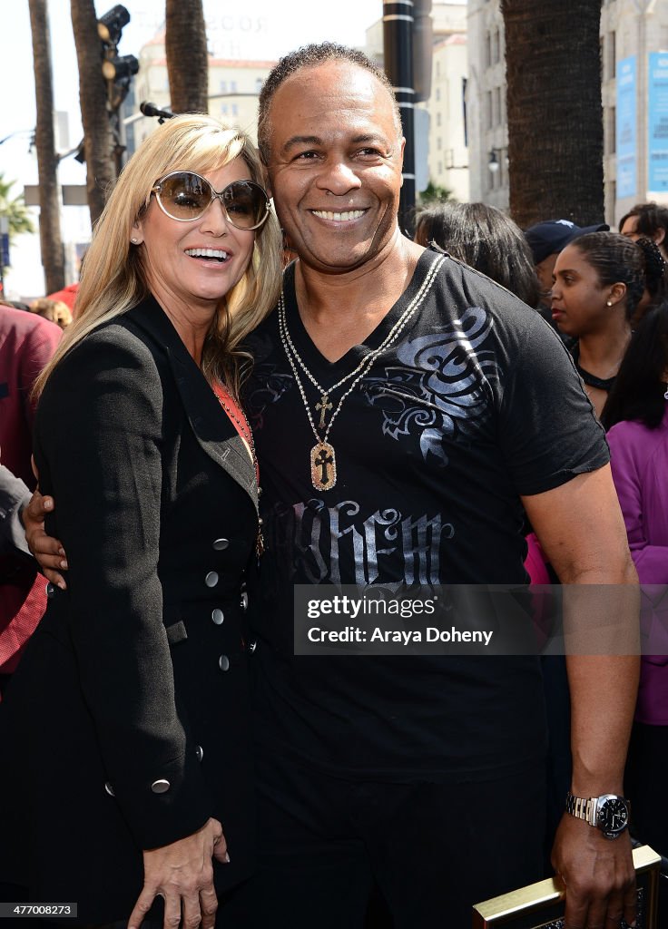 Recording artist Ray Parker Jr. and his wife Elaine Parker attend his ... Recording artist Ray Parker Jr. and his wife Elaine Parker attend his ...