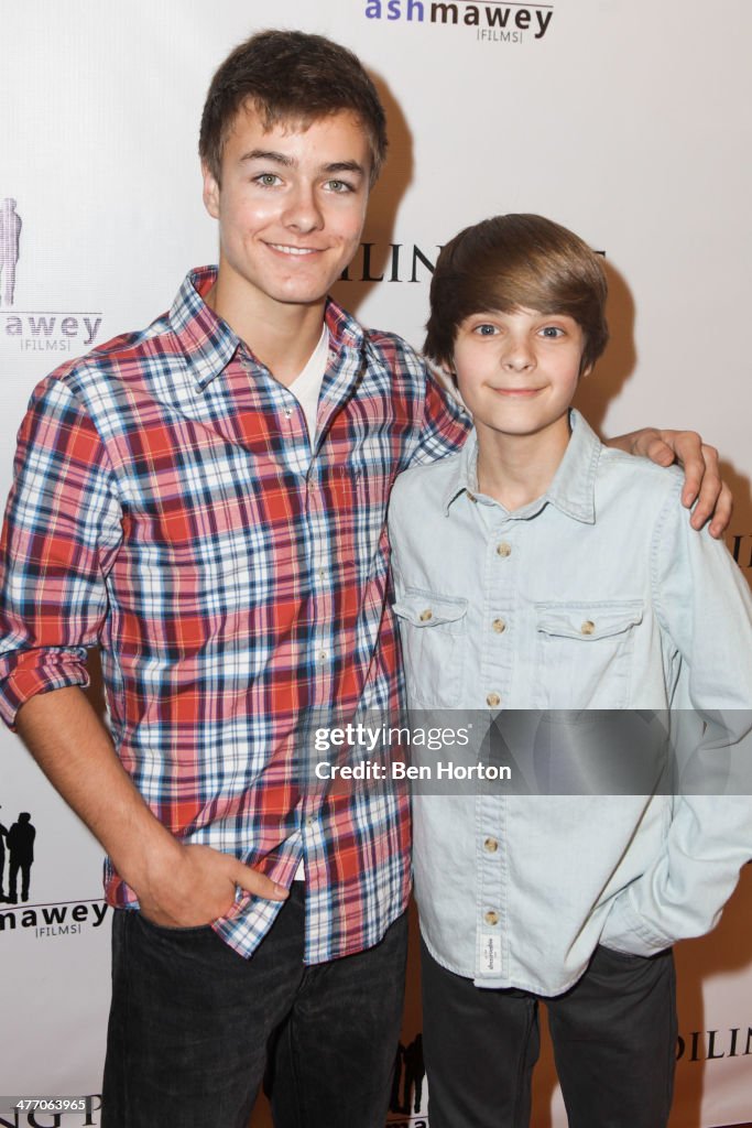 Actors Peyton Meyer And Corey Fogelmanis Attend The Private Screening