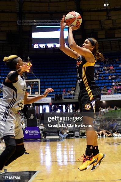 Skylar Diggins Of The Tulsa Shock Takes A Shot Against The San News
