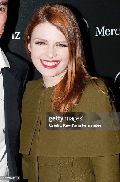29 Mercedes Opens A Pop Up Store At Champs Elysees Photocall Stock