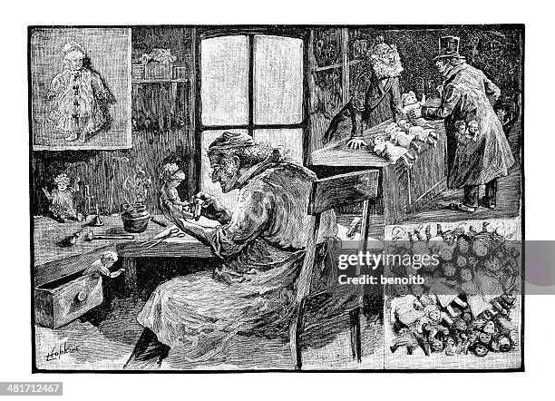The Doll Maker High Res Vector Graphic Getty Images