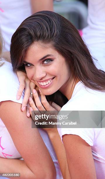 The Newest Victorias Secret Angels Launch The All New Body By Victoria Campaign In Times Square