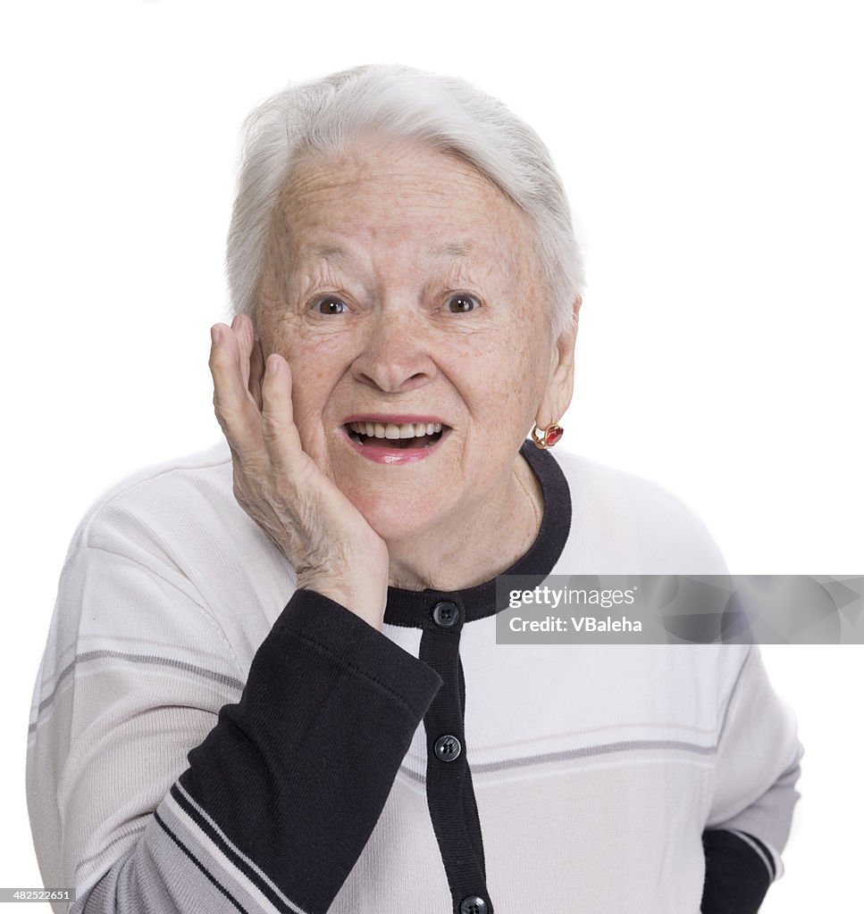 Portrait Of Surprised Old Woman High-Res Stock Photo - Getty Images Portrait Of Surprised Old Woman High-Res Stock Photo - Getty Images