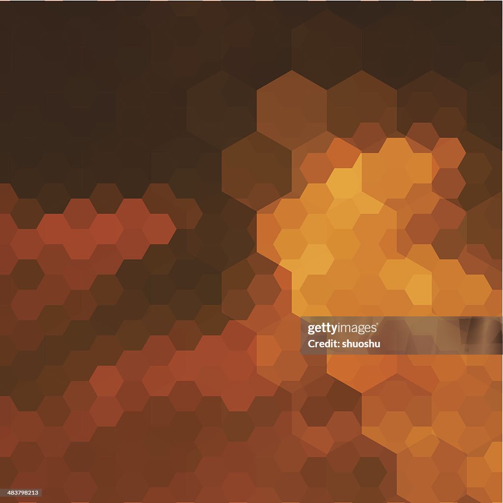 Abstract Yellow Hexagon Pattern Background High-Res Vector Graphic ... Abstract Yellow Hexagon Pattern Background High-Res Vector Graphic ...