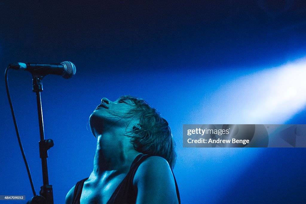 Eva Spence Of Rolo Tomassi Performs On Stage At Electric Ballroom On News Photo Getty Images