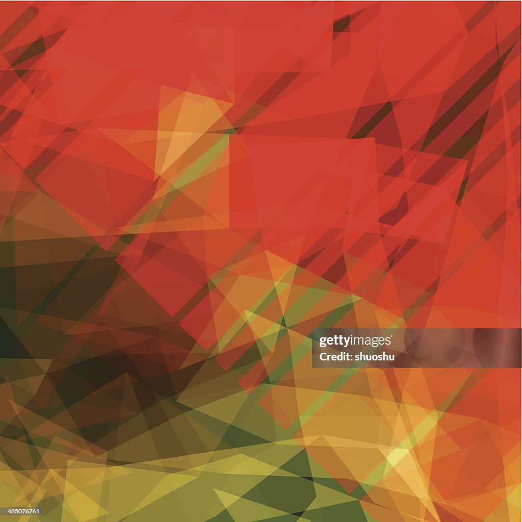 Abstract Red Transparency Shape Background High Res Vector Graphic