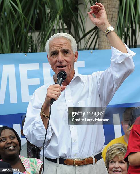 Charlie Christ Opens Campaign Office Photos And Premium High Res