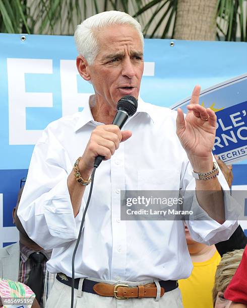 Charlie Christ Opens Campaign Office Fotografías E Imágenes De Stock