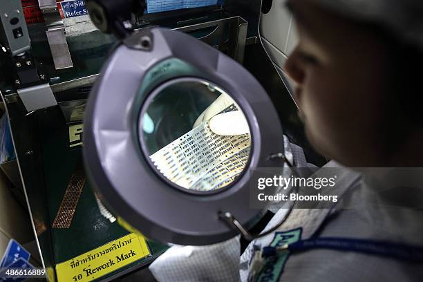 Production Inside A Hana Microelectronics Plant Ahead Of Thai