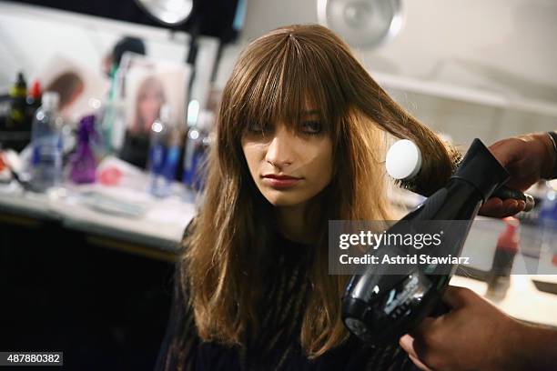 Tresemme At Rebecca Minkoff Runway Show Ss 16 Runway Photos And Premium