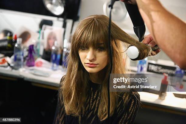 Tresemme At Rebecca Minkoff Runway Show Ss 16 Runway Photos And Premium